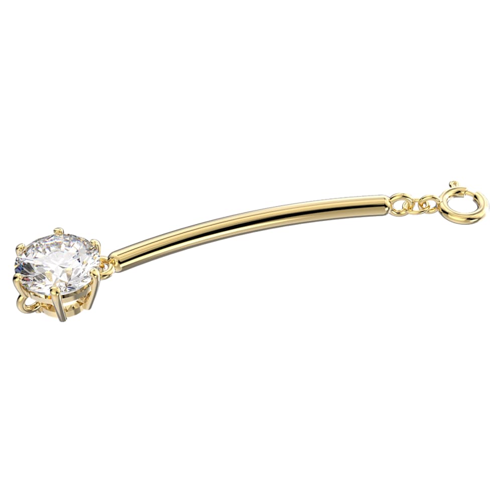 Constella extender, Round cut, White, Gold-tone plated | Swarovski