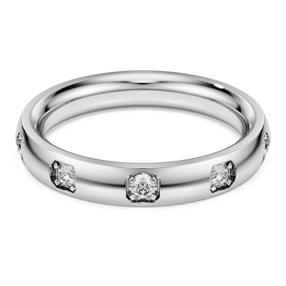 Eternity band ring Lab grown diamonds 0.6 ct tw 14K white gold