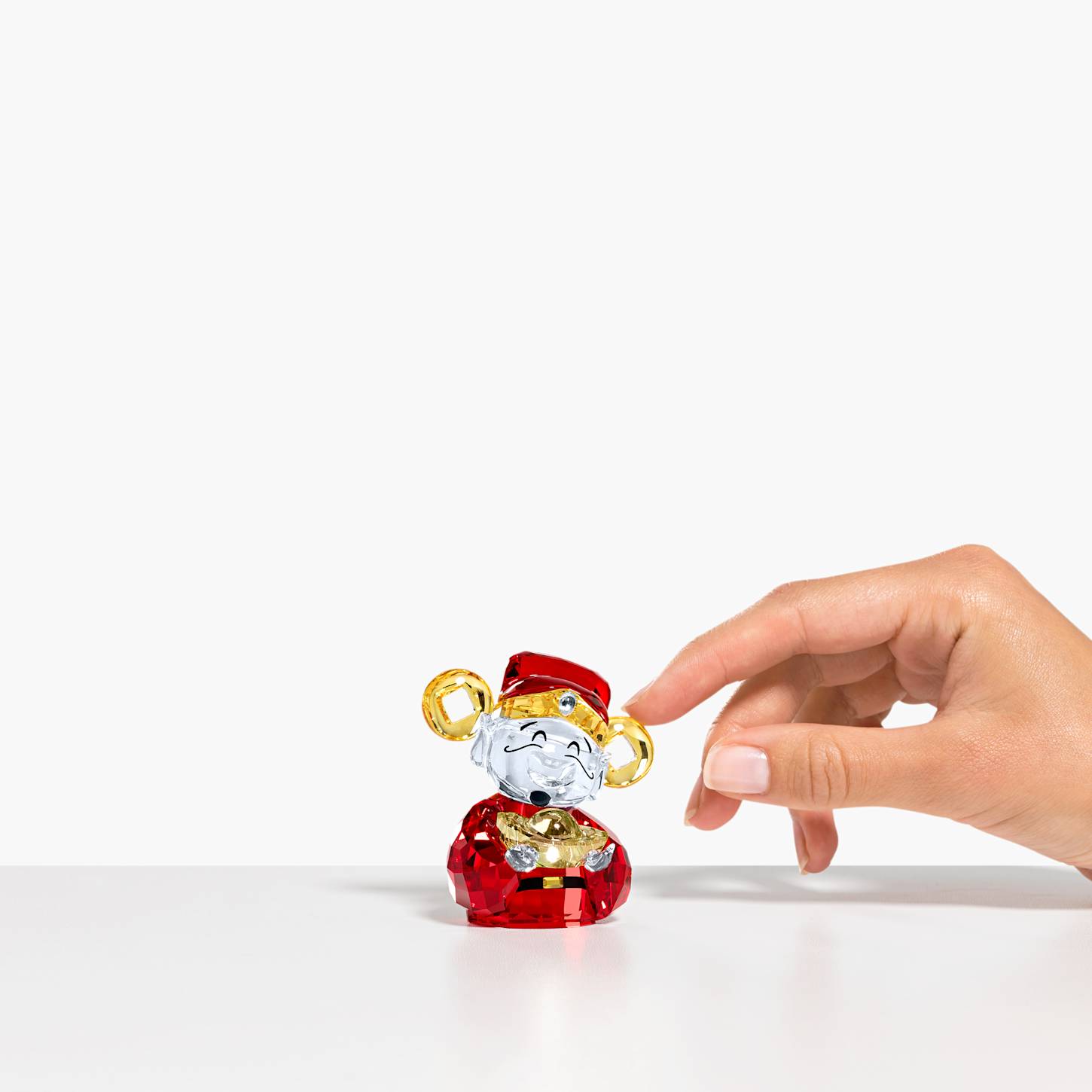 Asian Symbols Cute God of Wealth | Swarovski