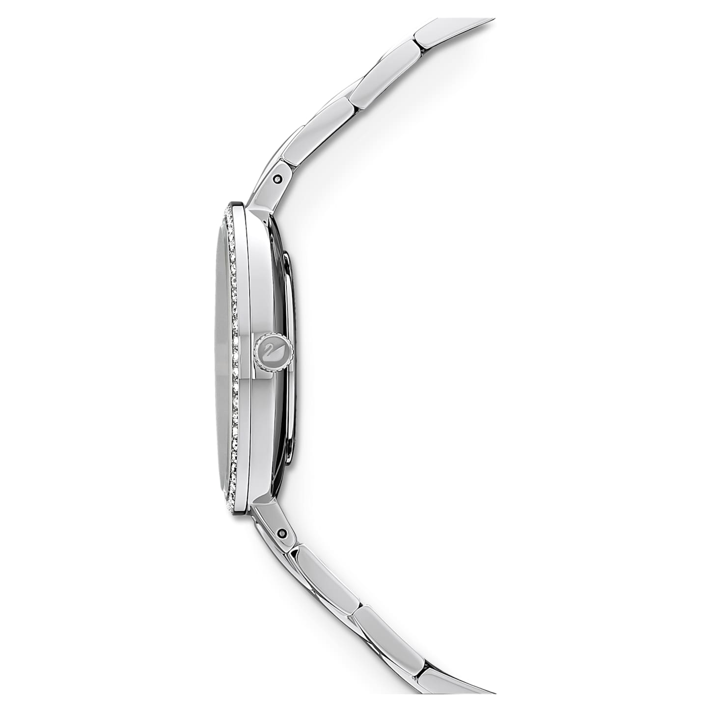 Cosmopolitan watch, Swiss Made, Metal bracelet, Blue, Stainless steel ...