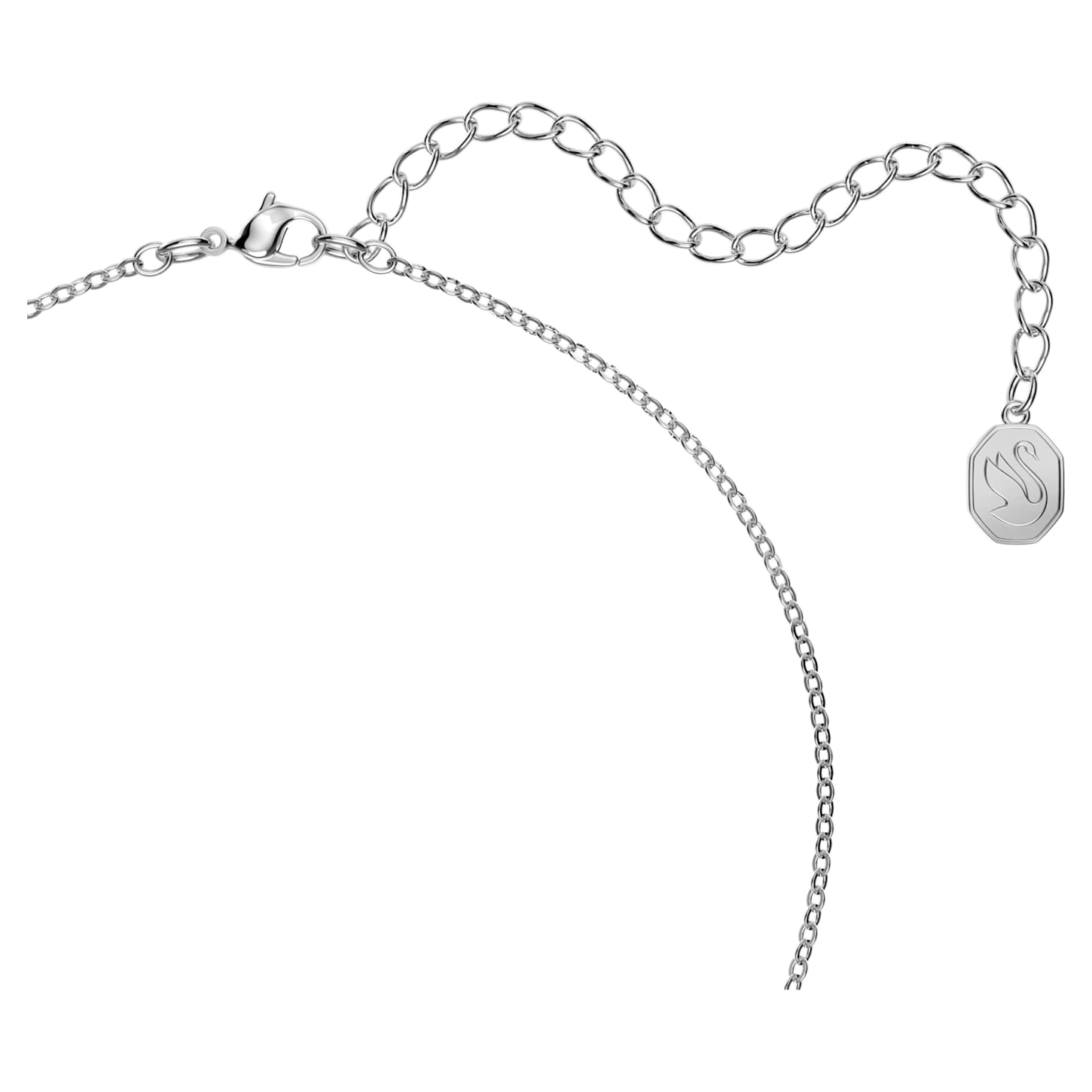 Stella set, Mixed cuts, Star, White, Rhodium plated | Swarovski