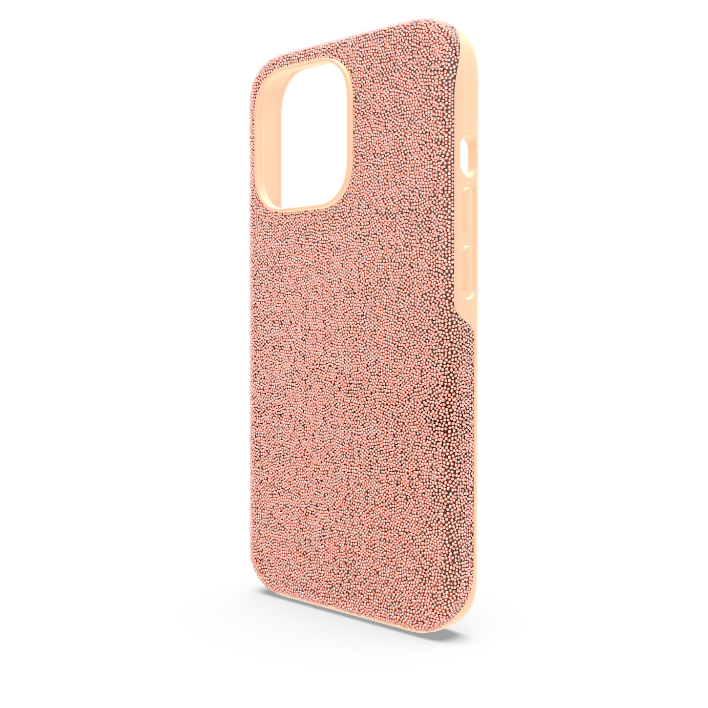 High smartphone case, iPhone® 13 Pro, Rose gold tone | Swarovski