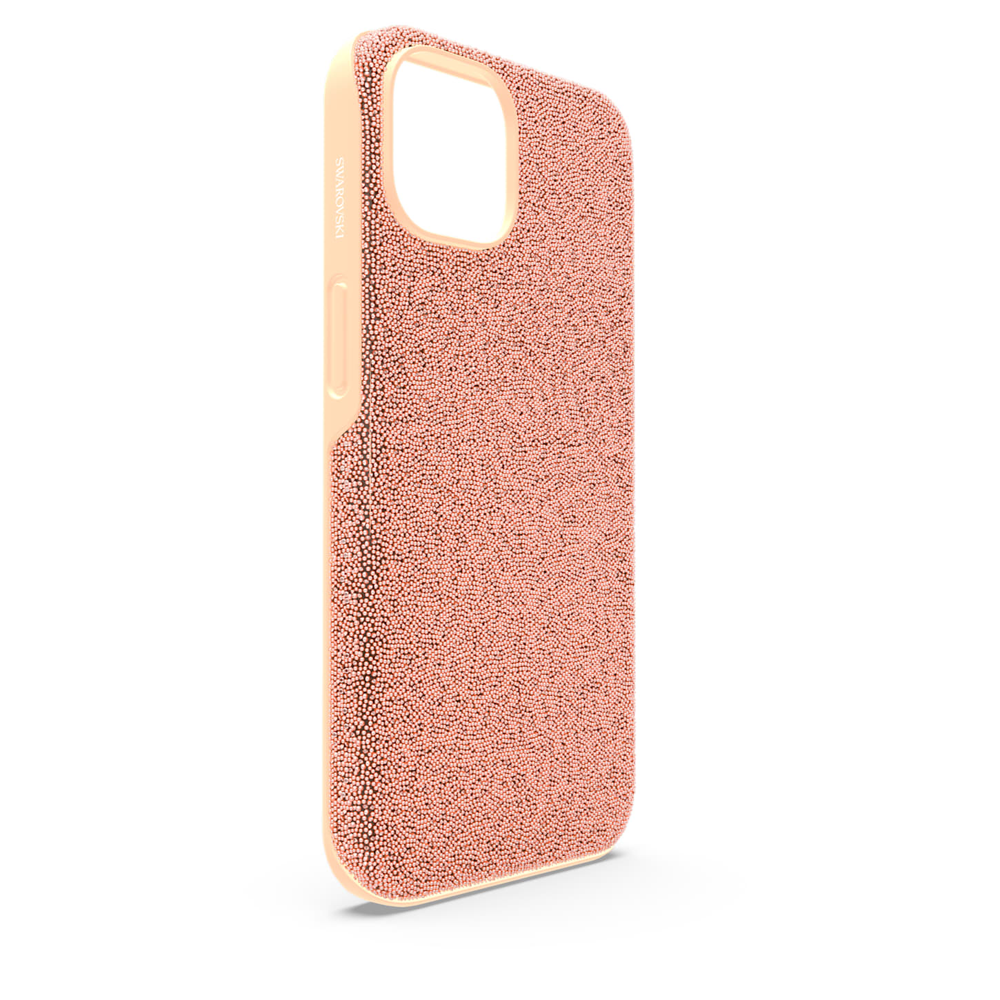 High smartphone case, iPhone® 14, Rose gold tone | Swarovski
