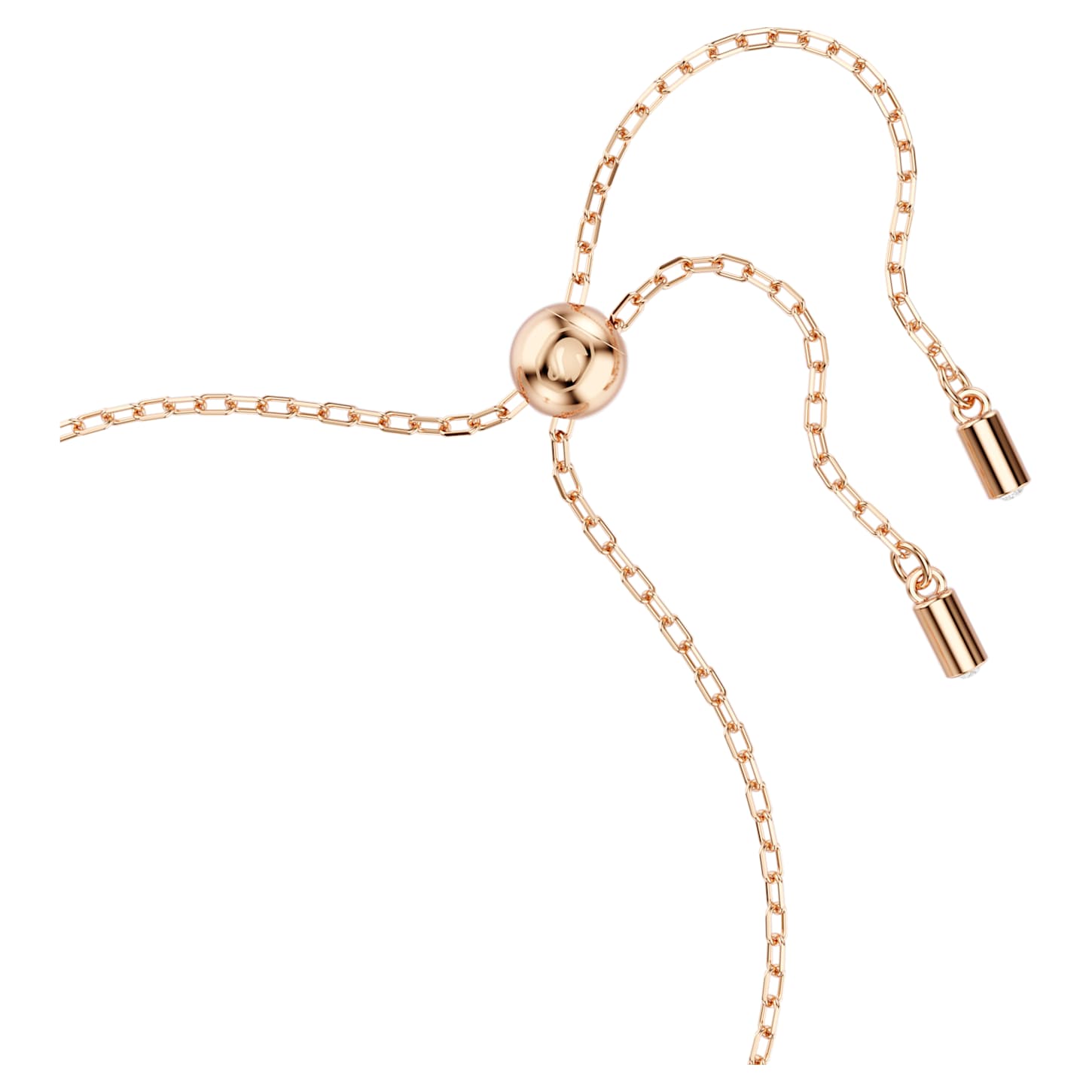 Magic bracelet, Angel, White, Rose gold-tone plated | Swarovski