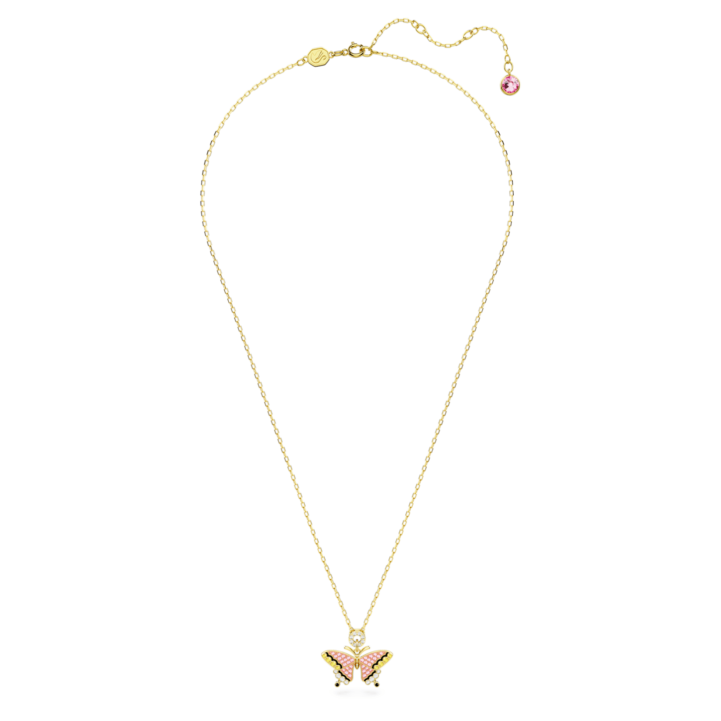 Butterfly Pendant Gold Crystals at Harrison Trethowan blog