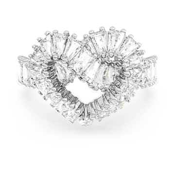 Swarovski one heart ring red rhodium plated store