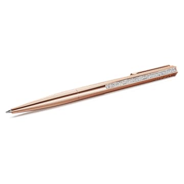 Shimmer ballpoint pen, Rose gold tone, Rose gold-tone finish | Swarovski