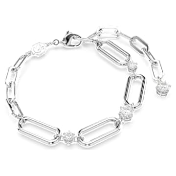 Constella Armband, Vit, Rodiumpläterad| Swarovski