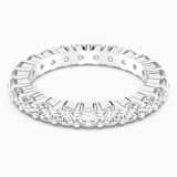 Matrix Ring, Rundschliff, Blau, Rhodiniert | Swarovski